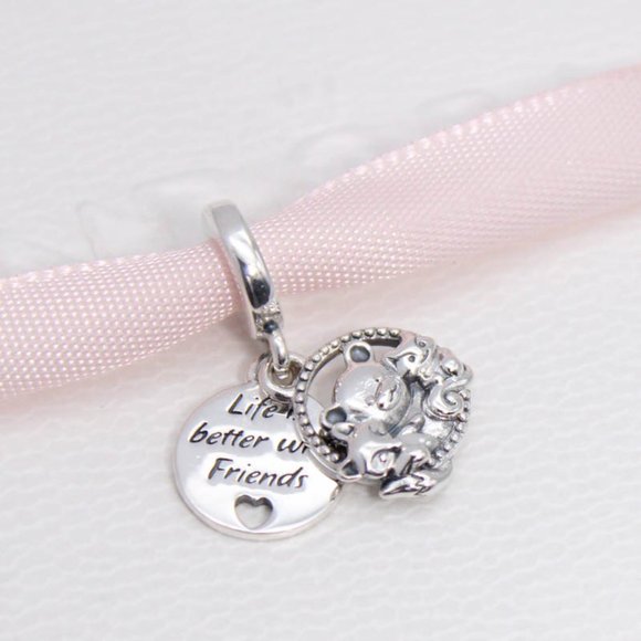 Pandora | Jewelry | Pandora Bear Fox Squirrel Dangle Charm | Poshmark